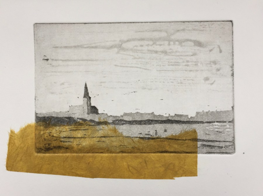 The chine collé process – Jane Sketching