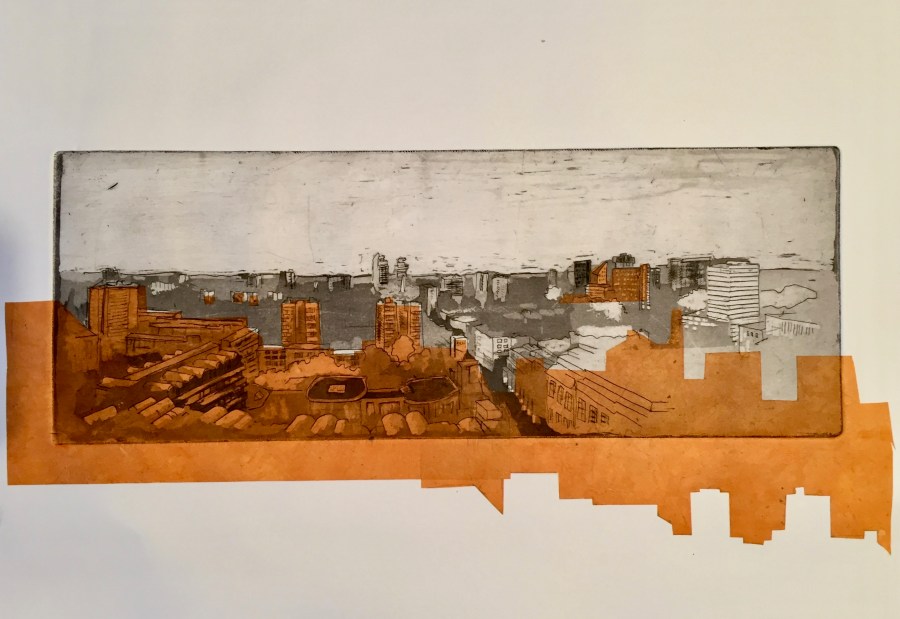 The chine collé process – Jane Sketching