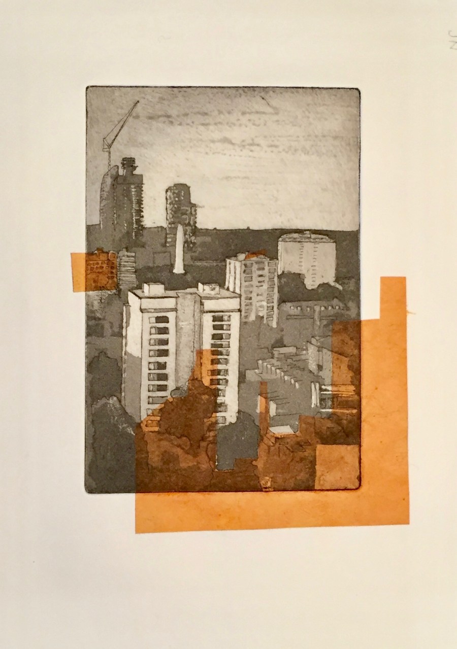 The chine collé process – Jane Sketching