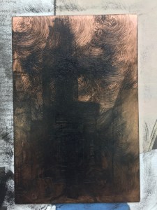 The chine collé process – Jane Sketching