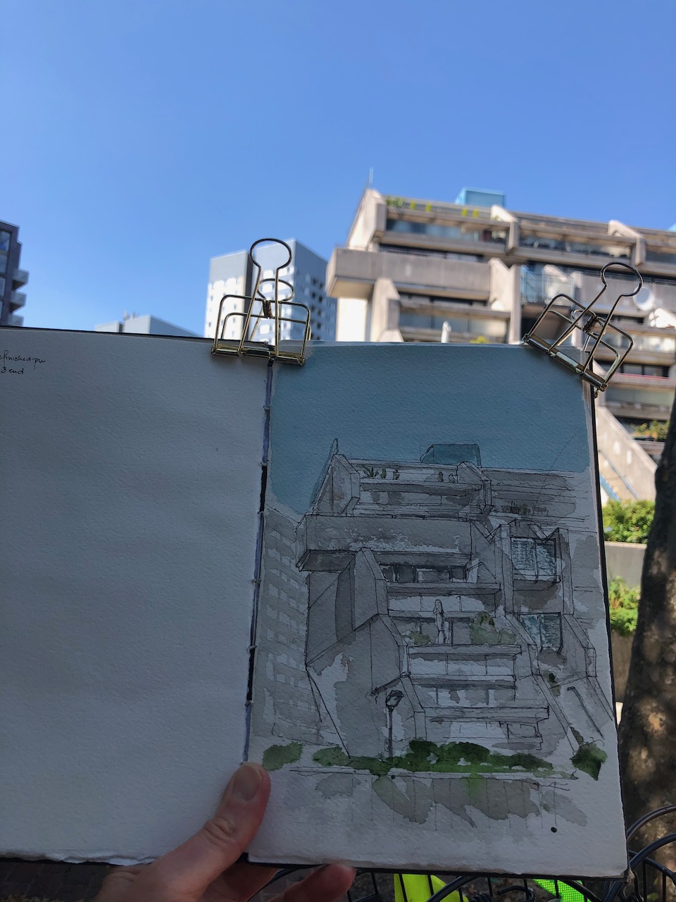 Alexandra Road Estate, Camden – Jane Sketching