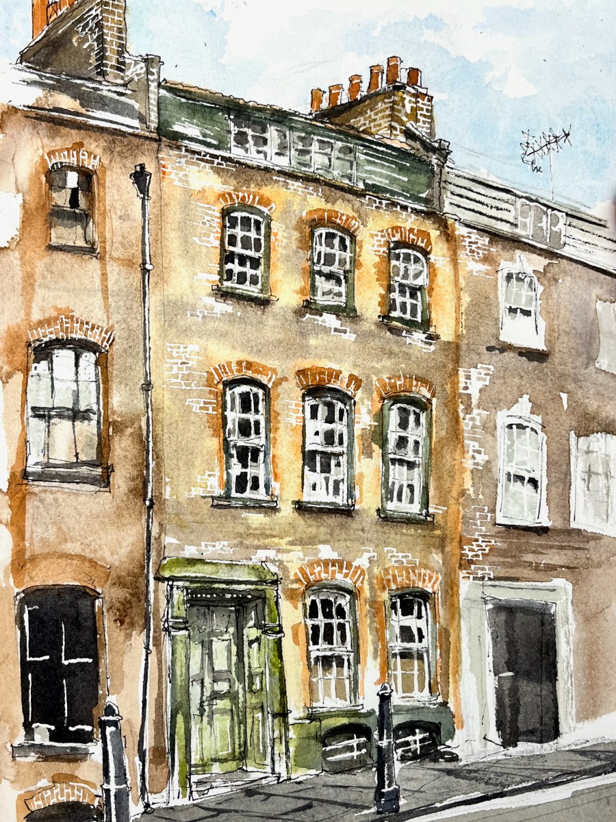 Jane Sketching – Urban sketches, etchings, watercolours, pen and ink.