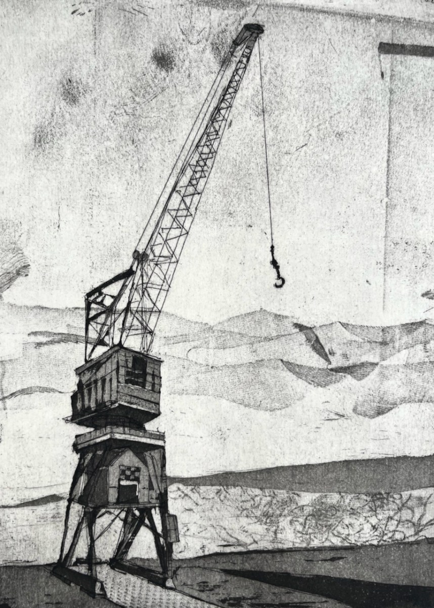 Two cranes – Jane Sketching